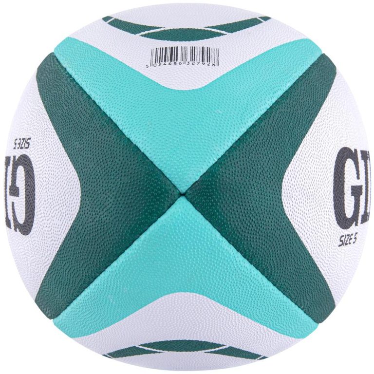 Gilbert Atom Match Ball Green | Rugby Balls | Rugby Now