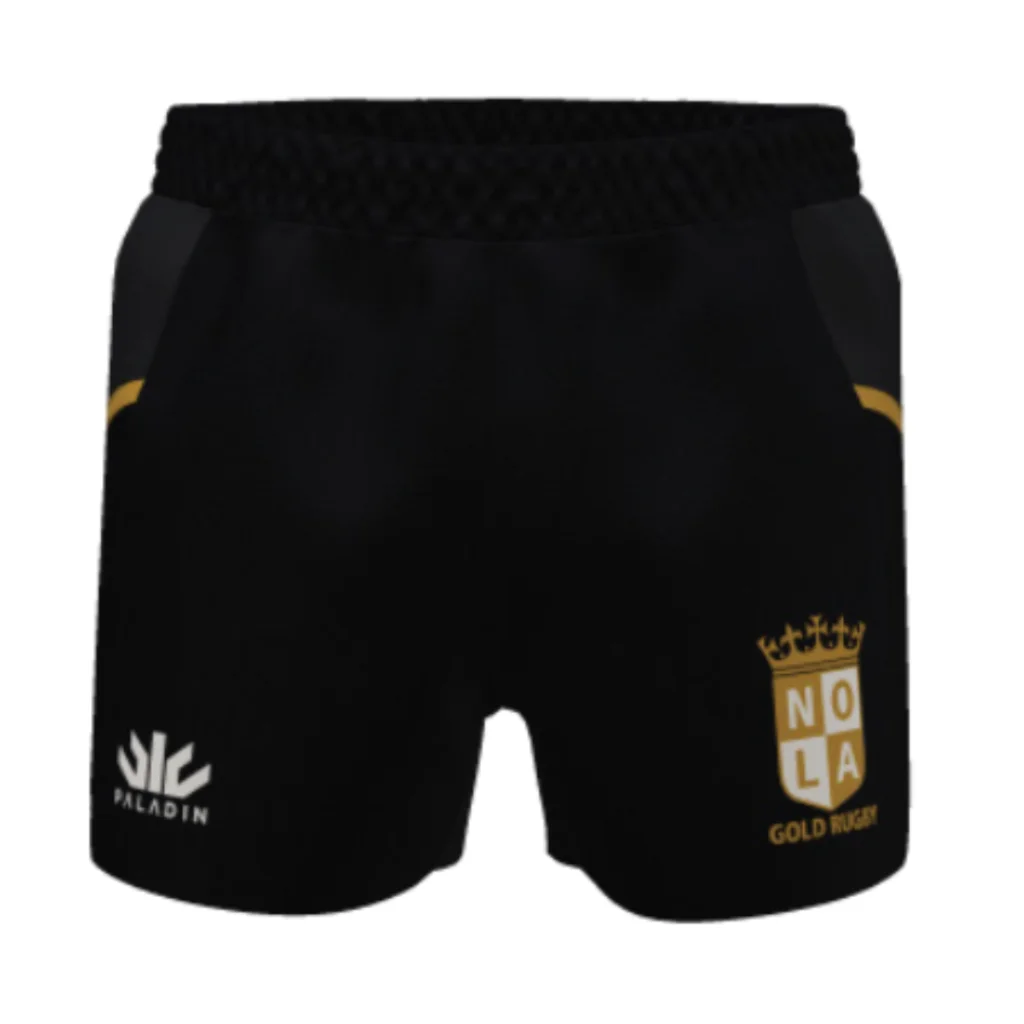 NOLA Gold Paladin Rugby Shorts | MLR | Rugby Now